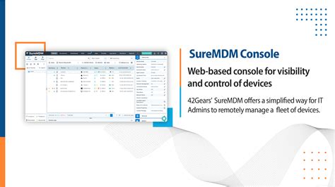 Suremdm By 42gears Reviews 2025 Details Pricing And Features G2
