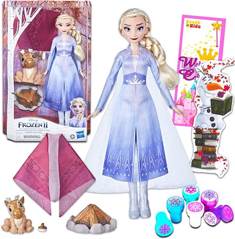 Disney Frozen Elsa Doll And Accessories Set Paquete De Juguetes Frozen Con Mu Eca Elsa Para
