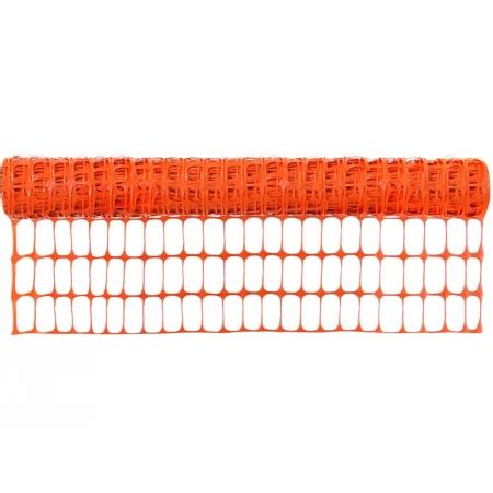 Tela De Sinalização Tapume Cerquite Laranja E Branca 120m X 50 Metros