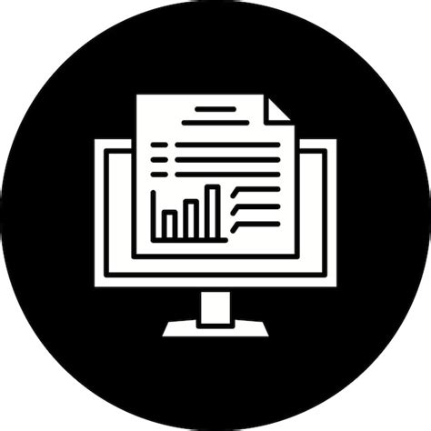 Premium Vector Report Icon