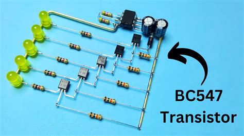 On Video How To Make Bike Sequential Turn Signal Indicator Bc547 Transistor Electrical And
