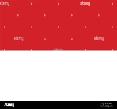 National Flag Of Monaco Monaco Sign Monaco Flag Stock Vector Image