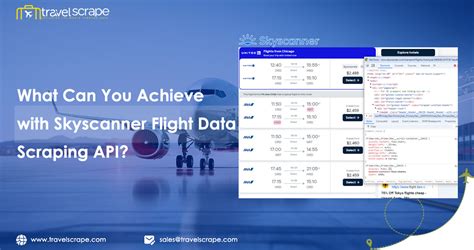 What Can You Achieve With Skyscanner Flight Data Scraping Api
