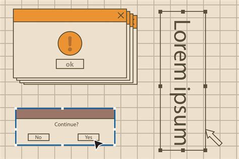 90s Retro Vaporwave Nostalgic Computer Ui Icons And Windows Vector Set Vector Illustration