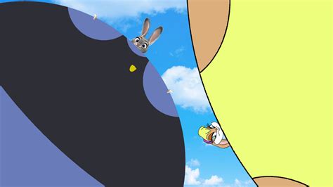 Judy Hopps And Lola Bunny Floating Balloons By Marybethemberjoy49 1 On