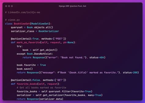 Python Django Action Decorator Tip Tips Tipoftheday Djvmo