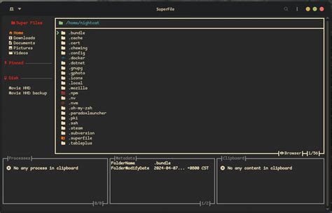[oc] Pretty Fancy And Customizable File Manager For The Terminal R