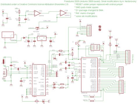 Freeduino 2009 аналог Arduino Duemilanove
