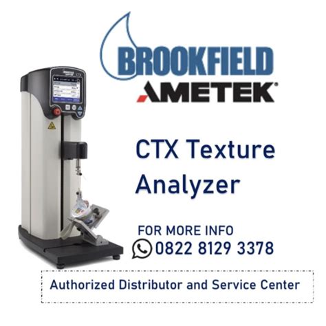 Jual Ctx Texture Analyzer Brookfield Jakarta Utara Laboratorium Ins