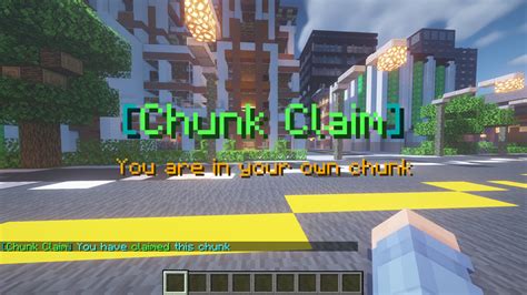 Chunk Claim Datapack Minecraft Data Pack
