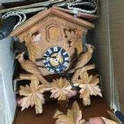 Vintage German Made Coo Coo Clock In Original Box With Weights And Extra