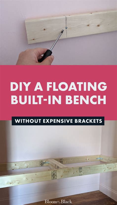 How To Make A Floating Bench At Samantha Parker Blog