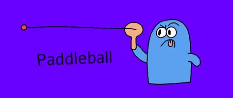 Fhfif Bloo Paddleball By Worldofcaitlyn On Deviantart