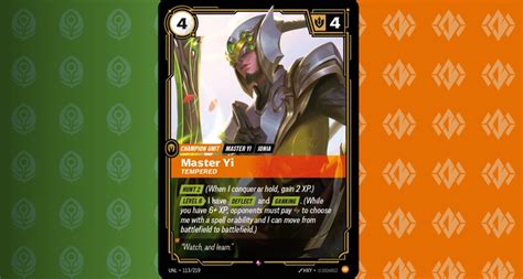 Riftbound Deck Tech Xp Farm Master Yi