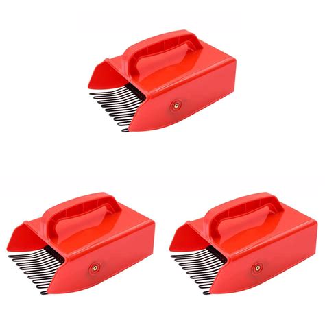 Berry With Metallic Comb Blueberry Scoop With Ergonomic Handle For