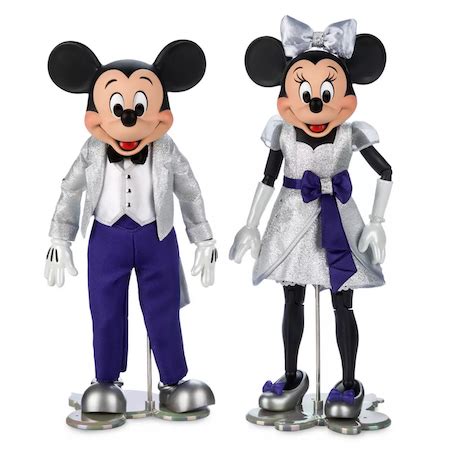 Shopdisney Adds Mickey Mouse And Minnie Mouse Limited Edition Doll Set