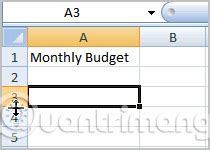 MS Excel 2007 Lesson 10 Modify Columns Rows And Cells TipsMake