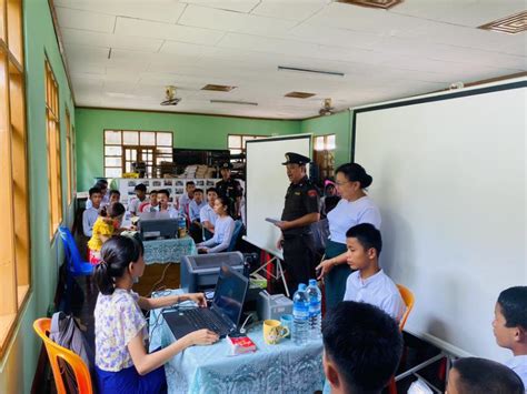 သံဖြူဇရပ်မြို့နယ်၌ အိမ်ထောင်စုလူဦးရေစာရင်း၊ နိုင်ငံသားစိစစ်ရေးကတ်ထုတ်ပေးခြင်းနှင့် E Id စနစ