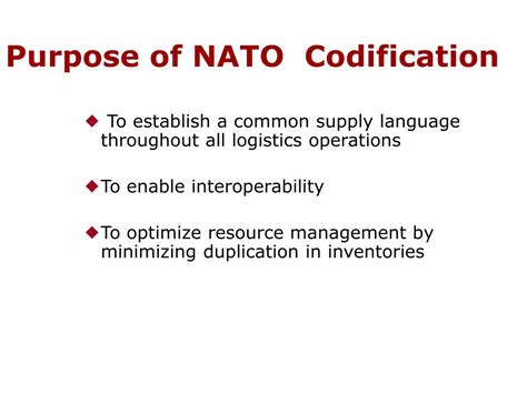 Ppt Nato Codification System Becomes E Commerce Baseline Powerpoint
