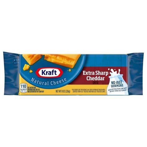 Kraft Extra Sharp Cheddar Cheese Block Publix Super Markets