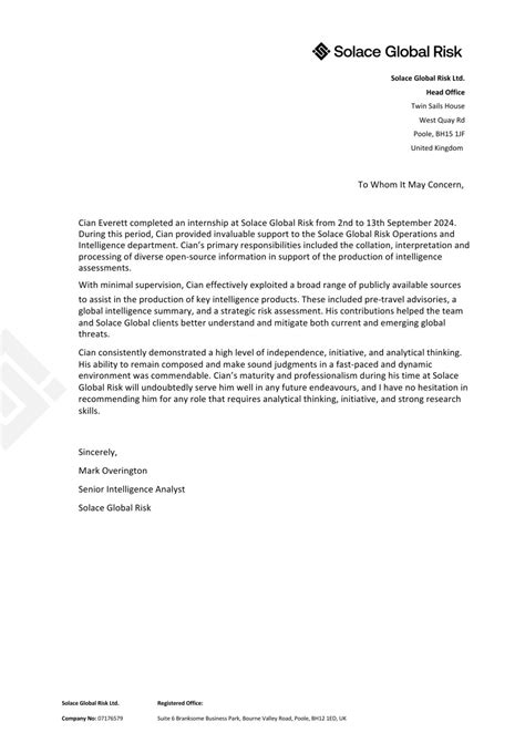 Cian Everett On Linkedin Security Riskmanagement Intelligence Analyst