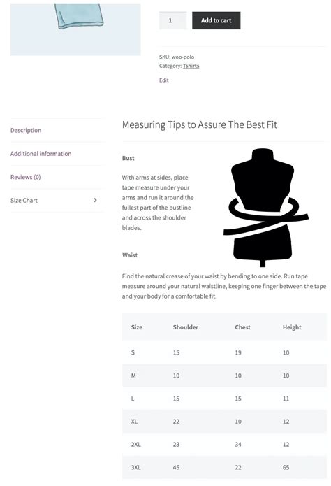 Best WooCommerce Size Chart Plugin Plugin Review
