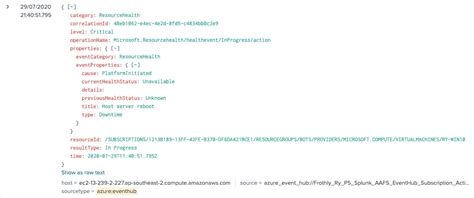 Splunking Azure Event Hubs Splunk