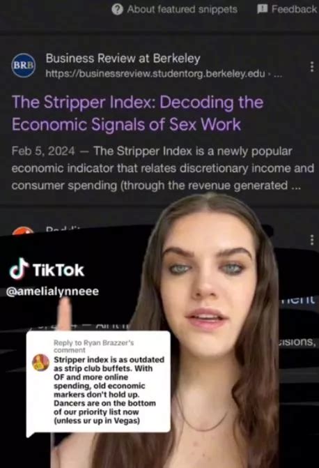 Economics Expert 20 Uses Her Sex Work Experience To Predict The Next Recession Daily Star