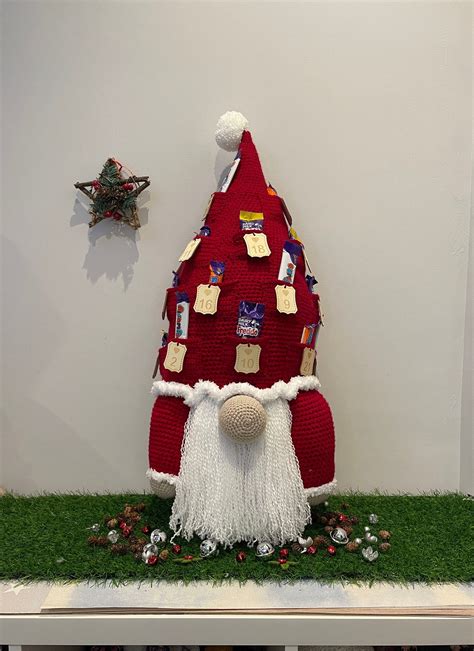 Crochet Gonk Gnome Advent Calendar Pattern Pdf 24 Days To Christmas