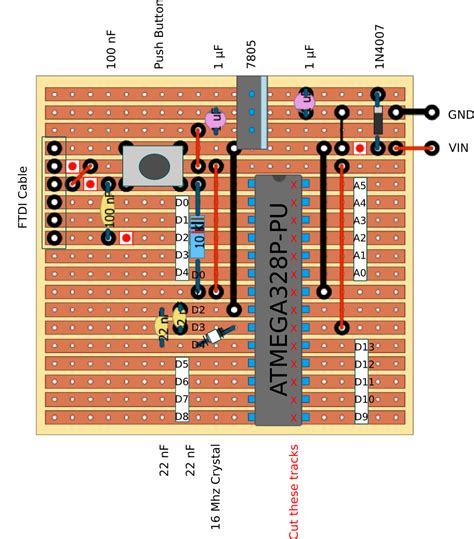 Gigino A Low Cost Prototyping Board Based On The Arduino Project
