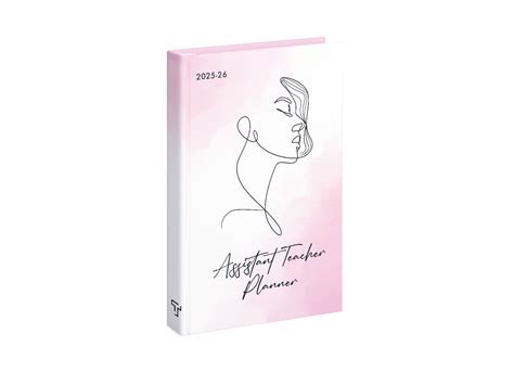 Feminine Elegance Book Teaching Assistant Planner Tidy Think