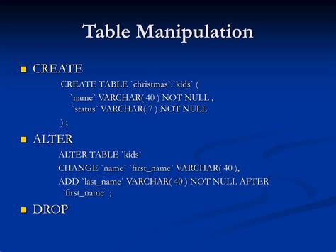 ppt sql basics powerpoint presentation free download id 5926098