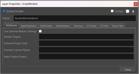 Harmony Premium Documentation Render Blender Batch Node