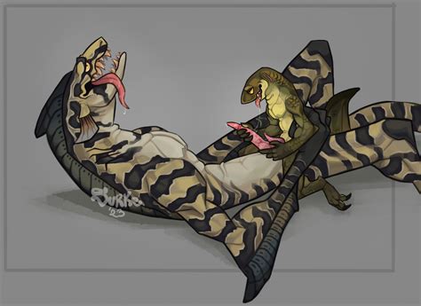 Rule 34 Anthro Bodily Fluids Duo Fin Fish Frottage Genitals