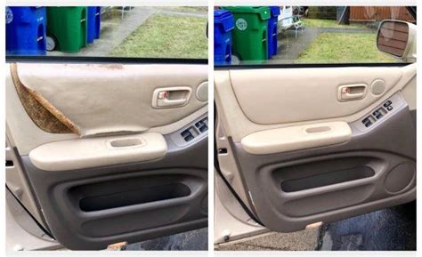 Car Door Panel Refurbishment Car Door Vinyl Repair Door Repair