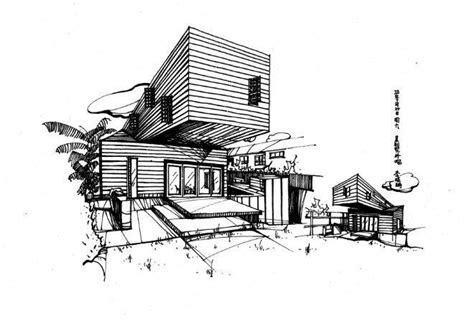 建筑钢笔画 堆糖美图壁纸兴趣社区