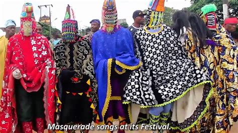 Egungun Festival In Ancient Ipokia Kingdom Ogun State Nigeria Youtube