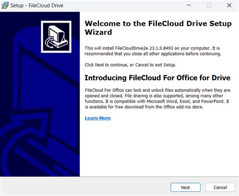 Installing FileCloud Drive FileCloud Docs Server