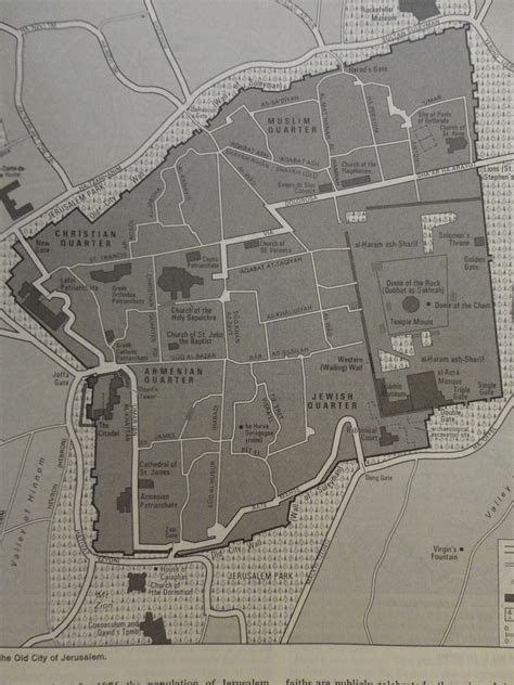 SUSTAINABLE LIVING INSTITUTE SAVE 12th CENTURY MAP OF JERUSALEM