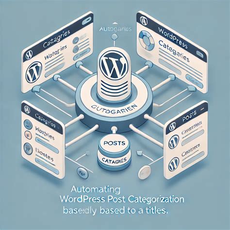 Automatically Assign Posts To Categories Based On Titles In Wordpress