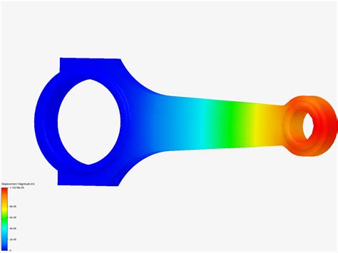 Connecting Rod Stress Analysis By Emaneja Simscale