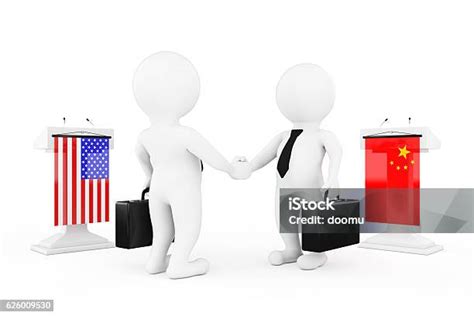 트리브 근처에서 악수를 나누는 3d 사업가 또는 정치인 캐릭터 계약서에 대한 스톡 사진 및 기타 이미지 계약서 국가 관광명소 기 Istock