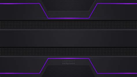 설계 기술 레이아웃 보라색과 검은 색 대비 추상 적 기술 배경입니다 보라색 백라이트 벡터 기업 디자인입니다 3차원 형태에 대한 스톡 벡터 아트 및 기타 이미지 Istock