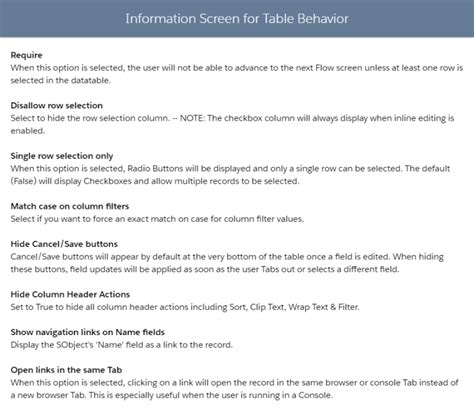 Datatable Lightning Web Component For Flow Screens Unofficialsf