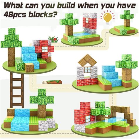 Minecraft Magnetic Building Blocks™ Toy Fiction