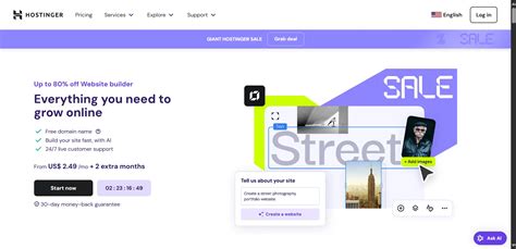 Hostinger Ai Website Builder Ai Driven Website Builder With Built In Seo Tools