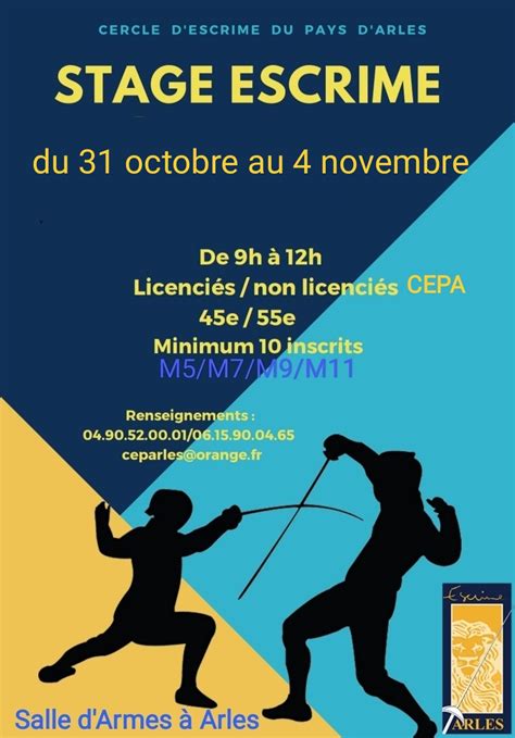 Cercle Descrime Du Pays Darles Stage Toussaint Cercle Descrime Du Pays Darles