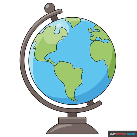 Simple Globe Drawing