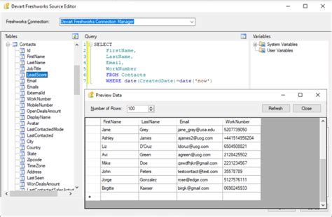 Devart Ssis Data Flow Components For Freshworks Crm Compatibility
