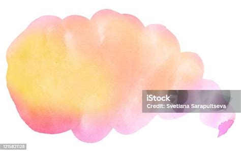 종이 기준으로 파스텔 색상의 여러 가지 빛깔의 수채화 얼룩 격리된 프레임 독특한 배경을 추상화합니다 거친에 대한 스톡 사진 및 기타 이미지 Istock